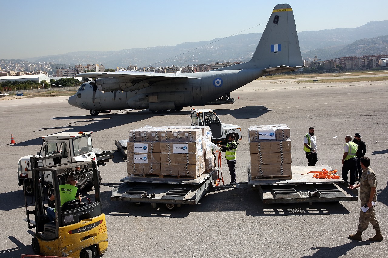 Greek Humanitarian Aid for Lebanon (October 25, 2024) - Hellenic Aid